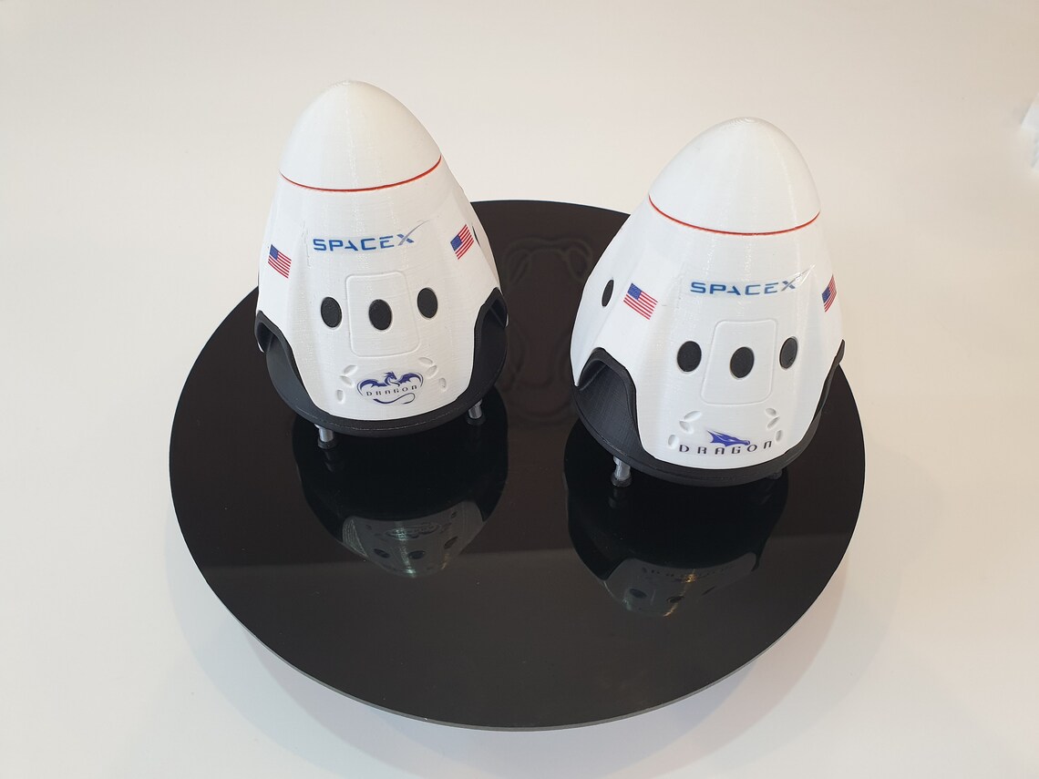 Spacex Axiom-1 Crew Dragon Capsule Model KIT - Replica - UK Seller ...