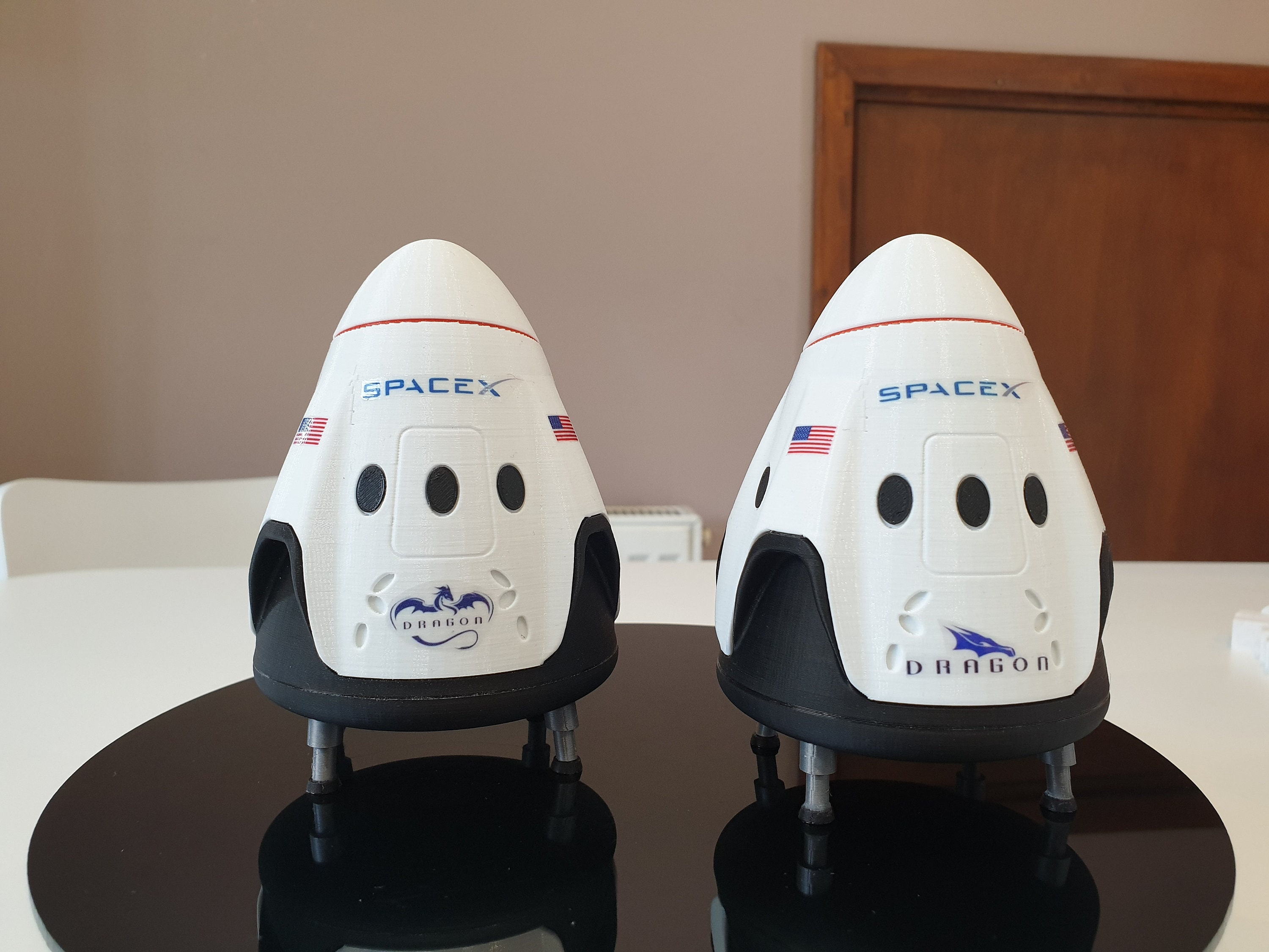 Spacex Axiom-1 Crew Dragon Capsule Model - Replica - UK Seller - Fast ...