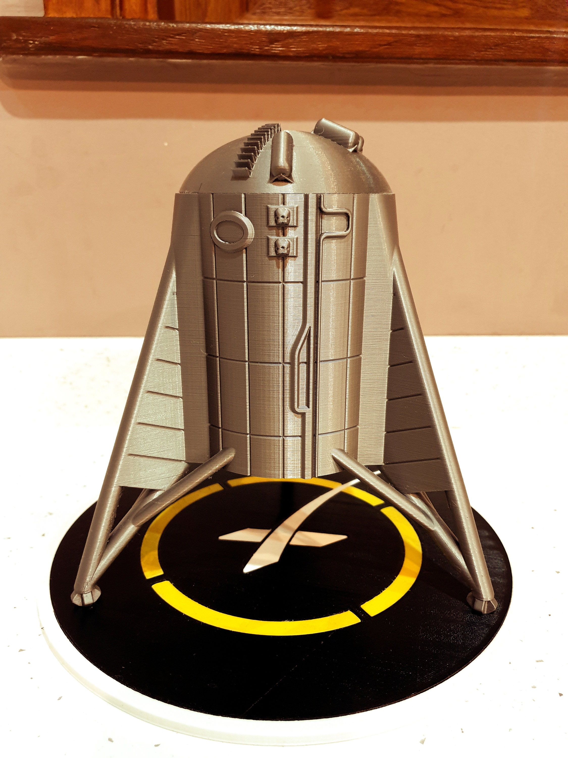 Spacex Starship Starhopper 200mm 8inch 1:100 Scale | Great Display ...