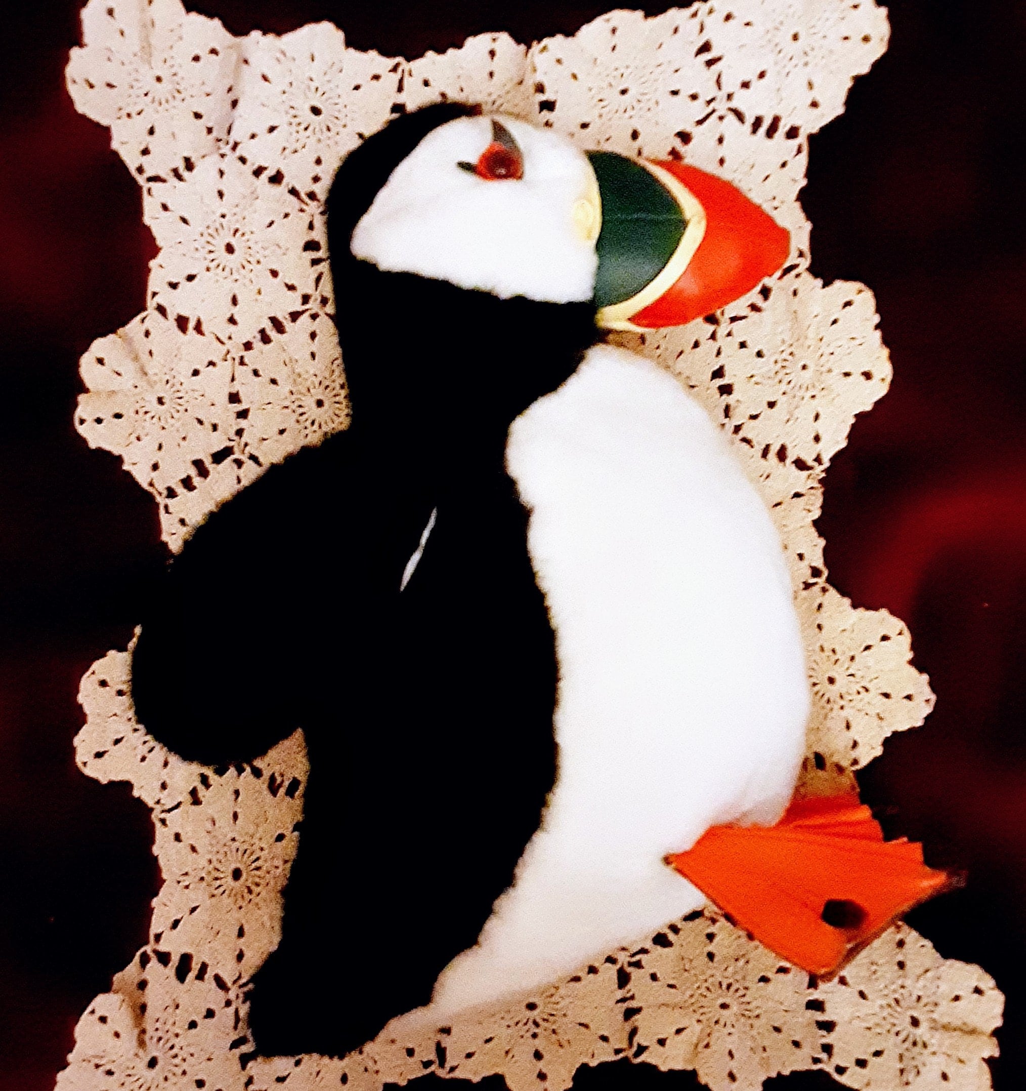 Vintage Puffin LL Bean Plush Stuffed Animal Bird Cuddle Toys Douglas Co ...