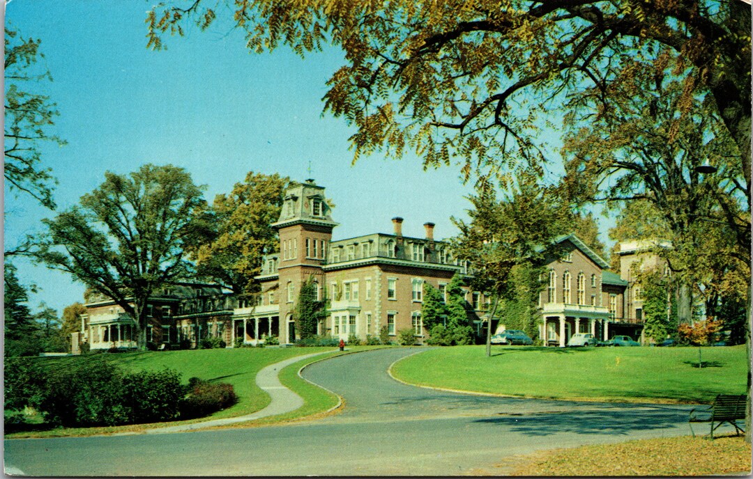 Oneida New York NY Mansion House Oneida Silversmiths Postcard - Etsy