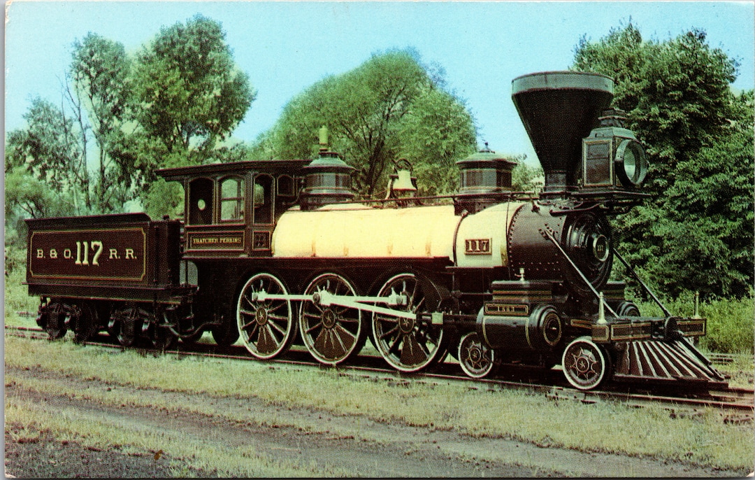 Thatcher Perkins 1863 Locomotive Train B&O Transportation Museum ...