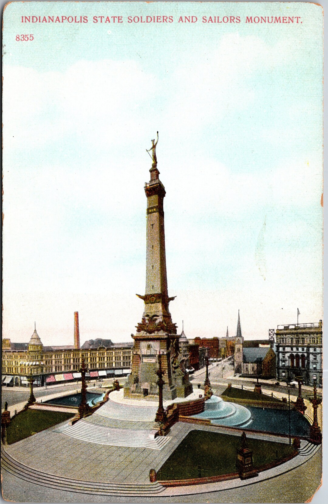 State Soldiers and Sailors Monument Indianapolis Indiana IN - Etsy