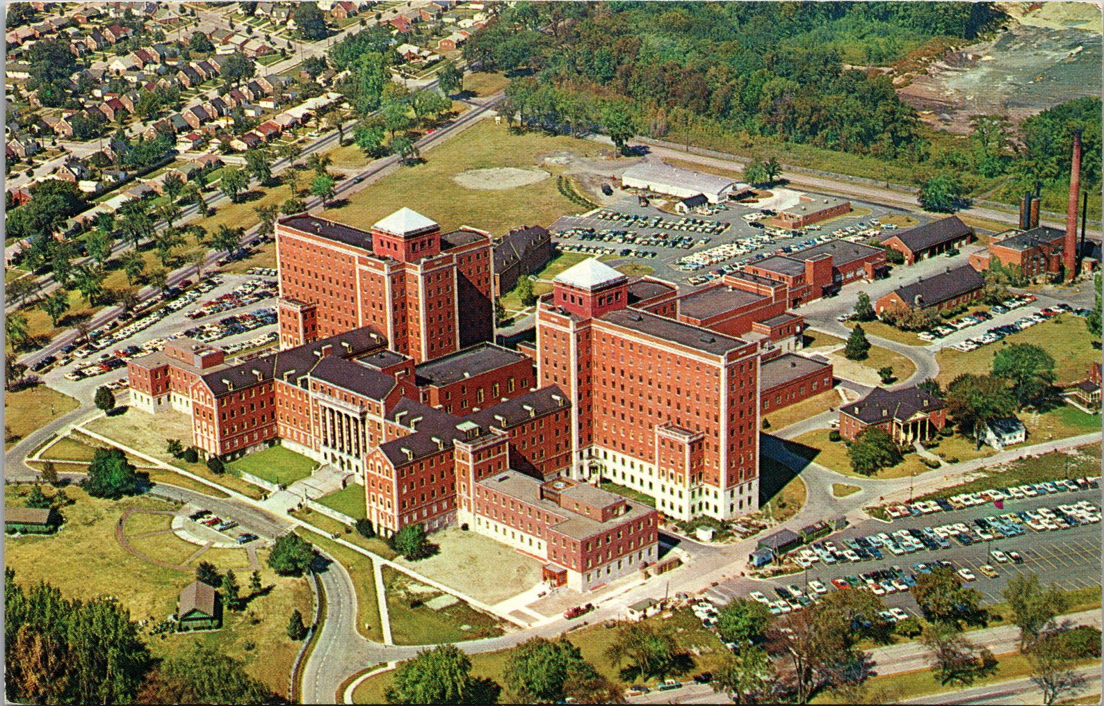 Dearborn Michigan MI Aerial View Veterans Administration Hospital ...