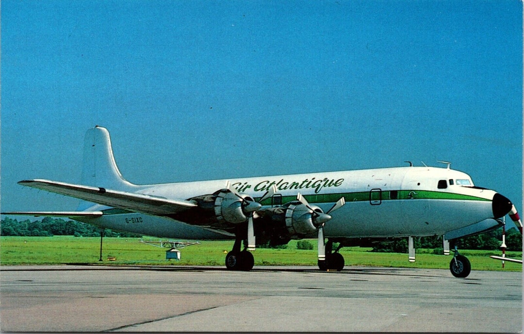Air Atlantique Douglass DC-6 G-SIXC Airplane Aircraft Airlines - Etsy