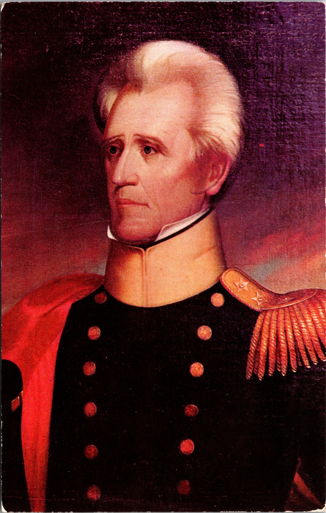 General Andrew Jackson Military Portrait by Ralph E.W. Earl Postcard - Etsy