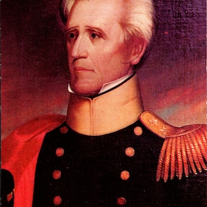 General Andrew Jackson Military Portrait by Ralph E.W. Earl Postcard - Etsy