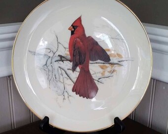 Cardinal plates | Etsy