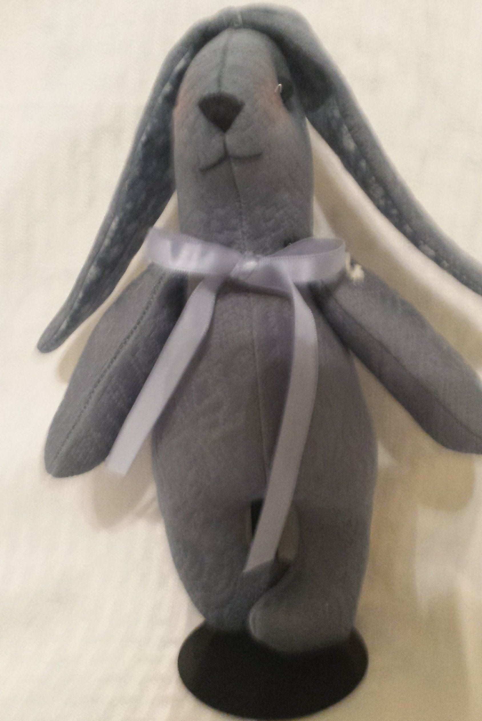 Handmade fabric bunny | Etsy