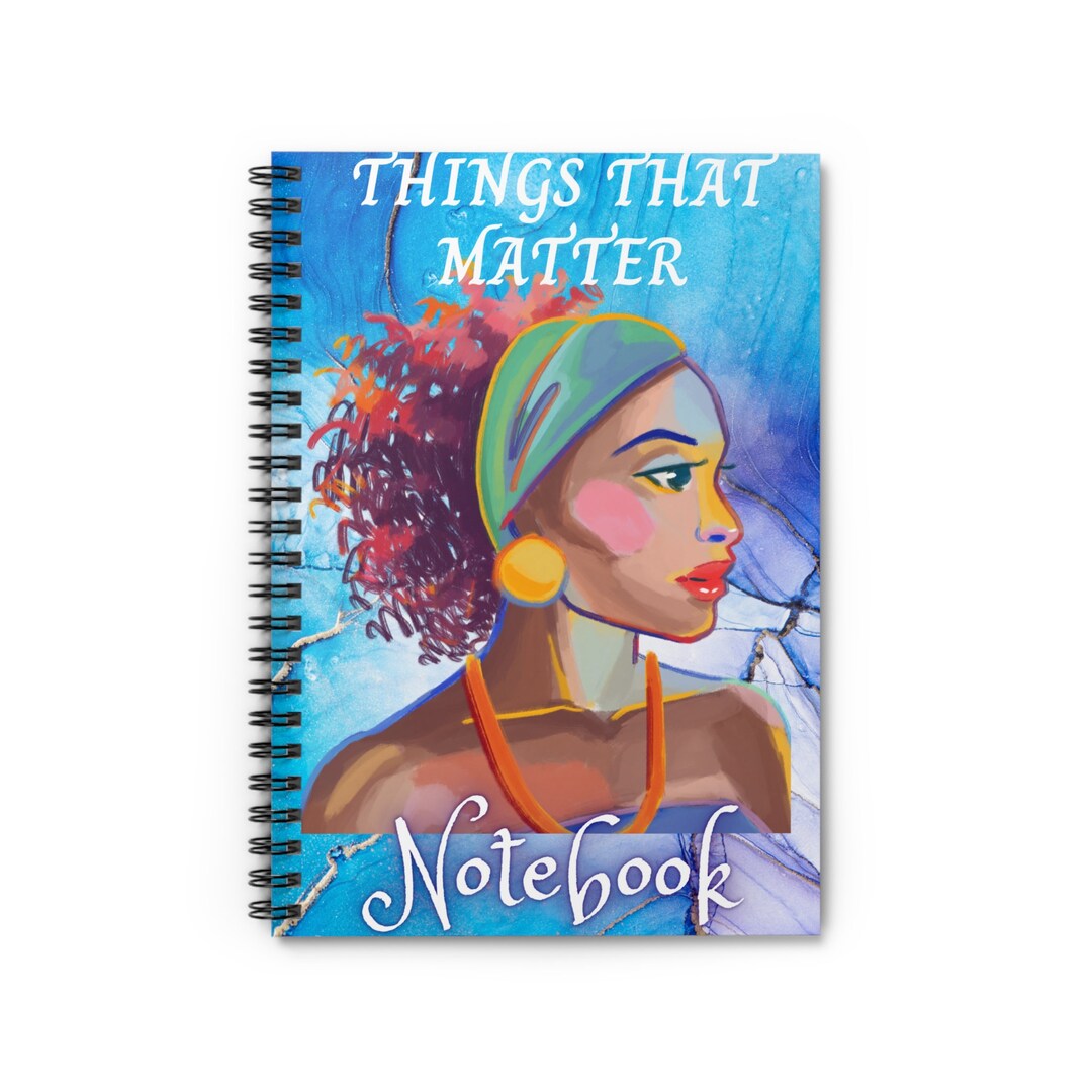 Black Woman Journal Afrocentric Notebook Black Women Journal - Etsy