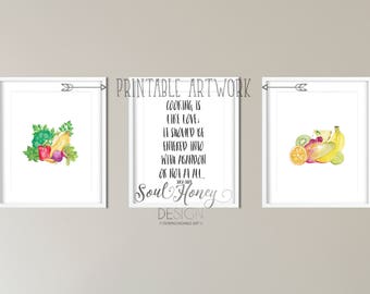 Cooking is Like Love | Etsy