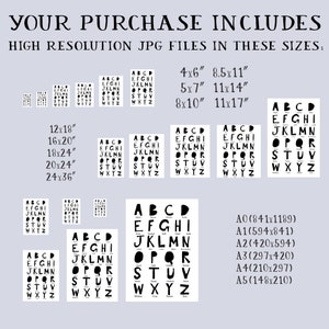 Alphabet Phonetic NATO Print ABC Wall Print Alphabet Sign Baby Shower ...