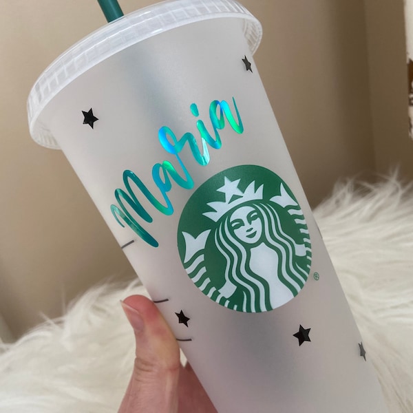 Personalized Name Starbucks Cups - Etsy