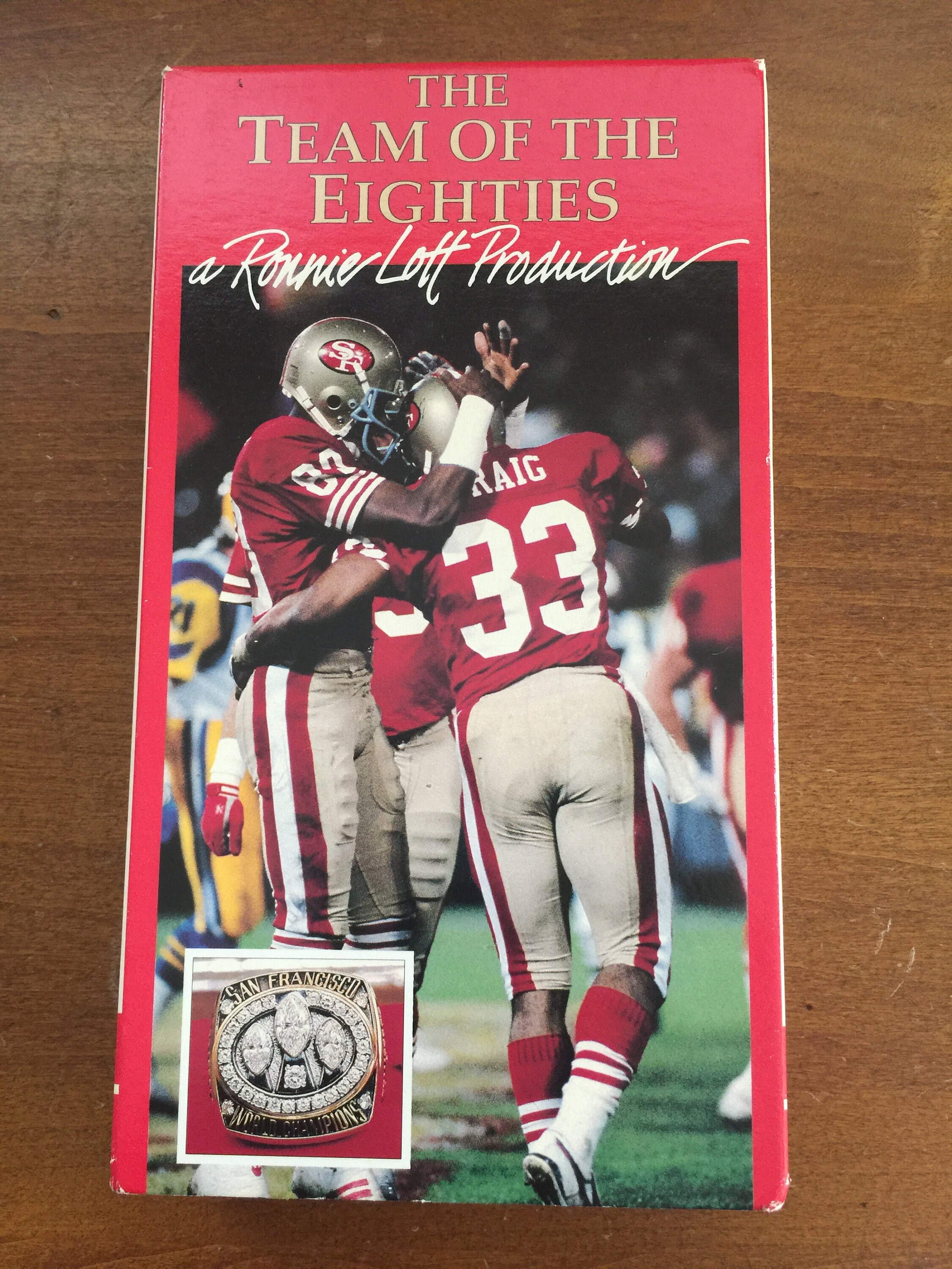 Vintage VHS Cassette team of the Eighties San - Etsy