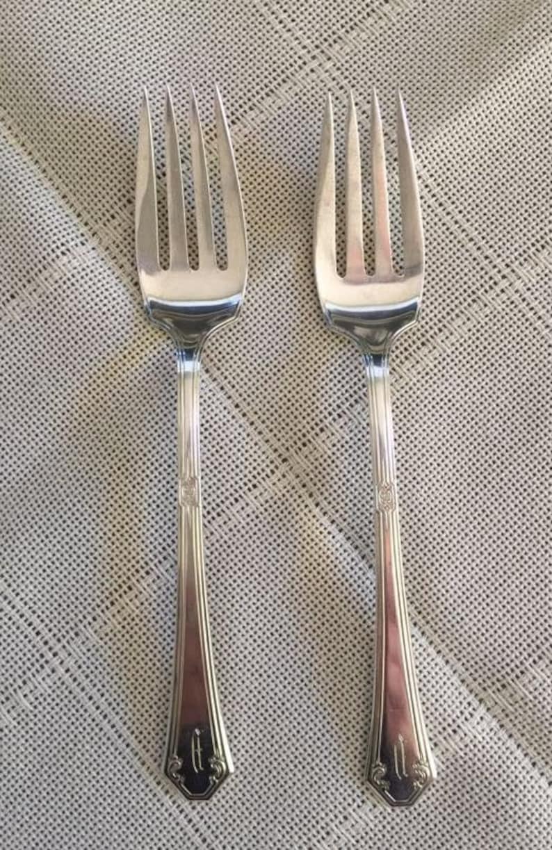 Antique Towle Sterling Silver Salad Fork Lady Mary Pattern - Etsy