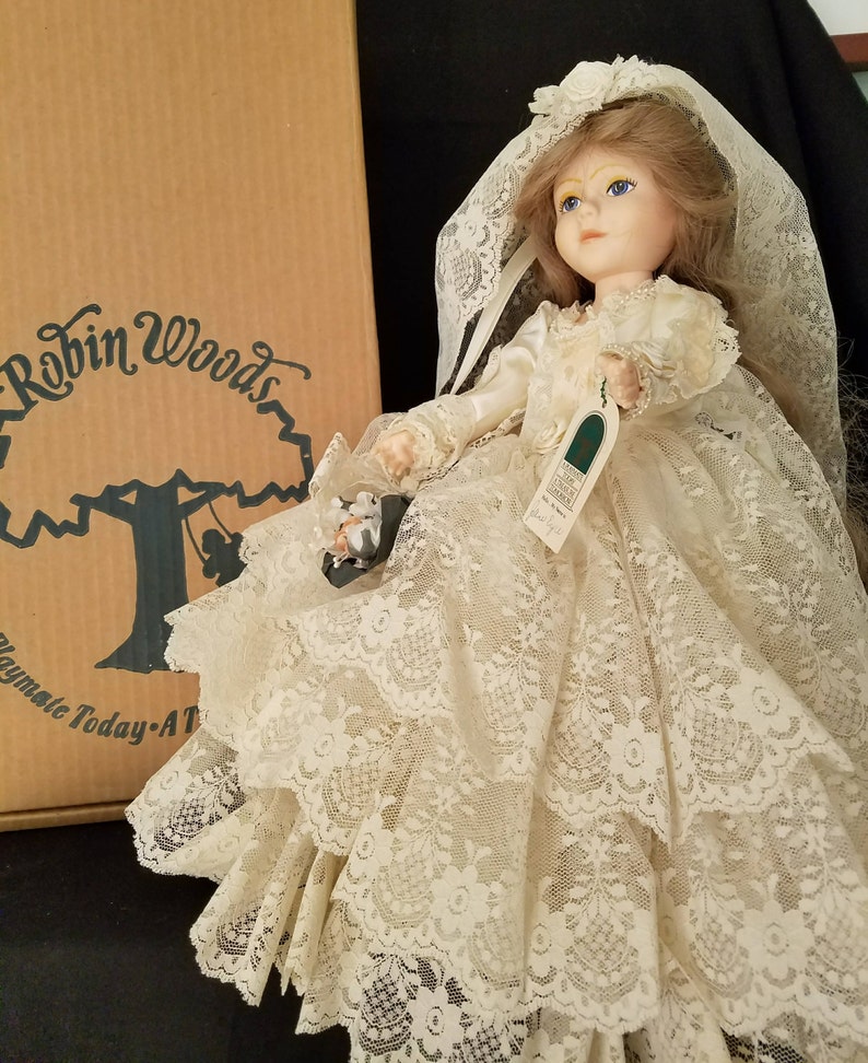 Robin Woods Doll Jane Eyre Bride Doll Boxed. Circa 1990 - Etsy