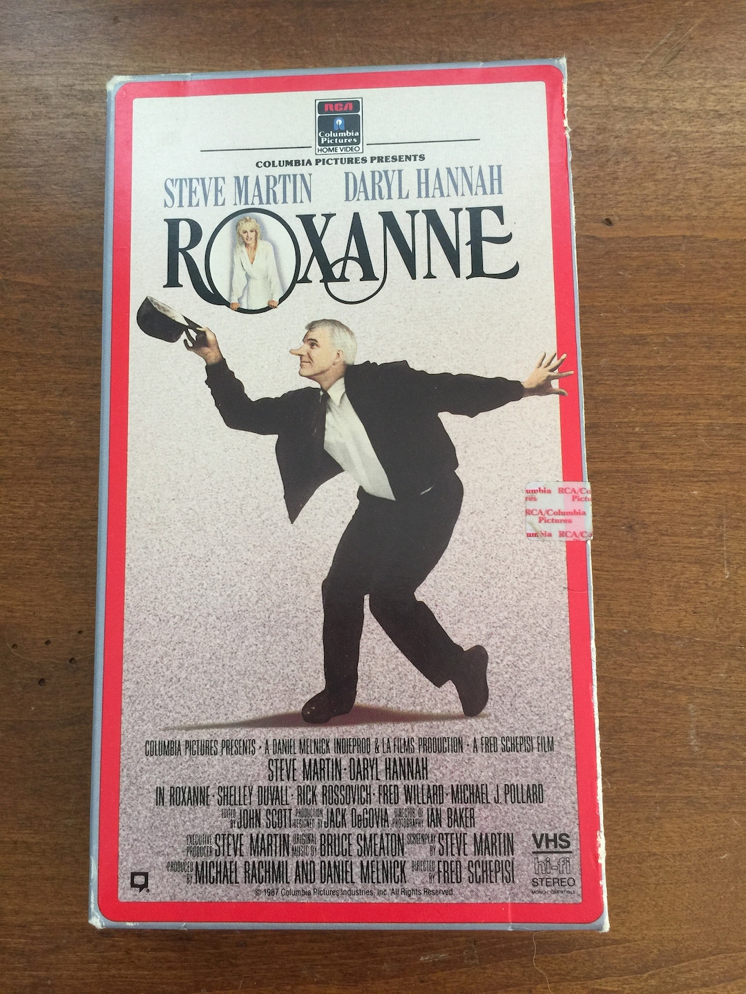 Vintage VHS Cassette Movie roxanne Steve Martin, Daryl Hannah. 1987 - Etsy