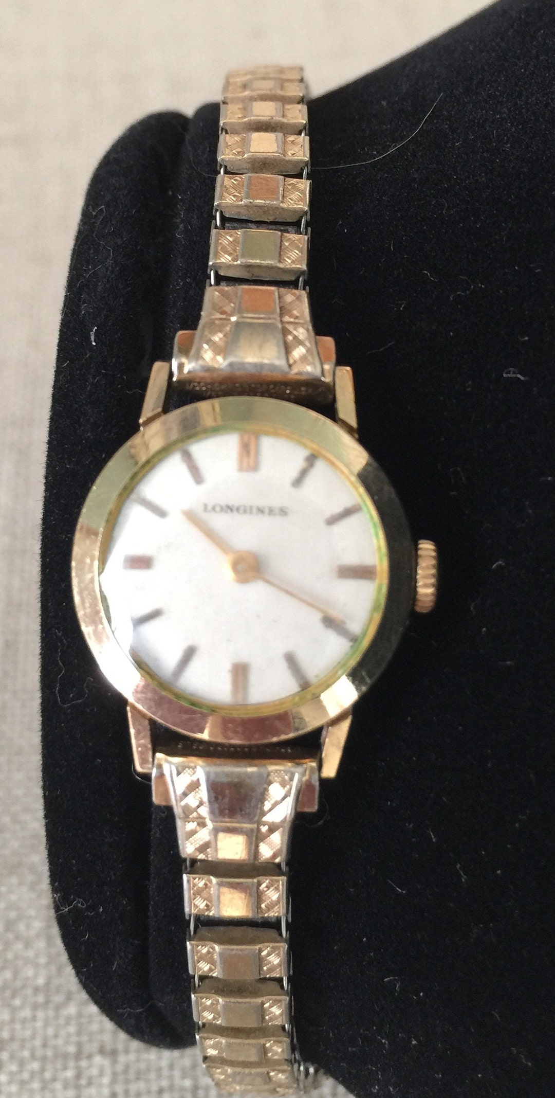 Vintage 1940s Longines Ladies 10K Gold Filled Watch and Band ...