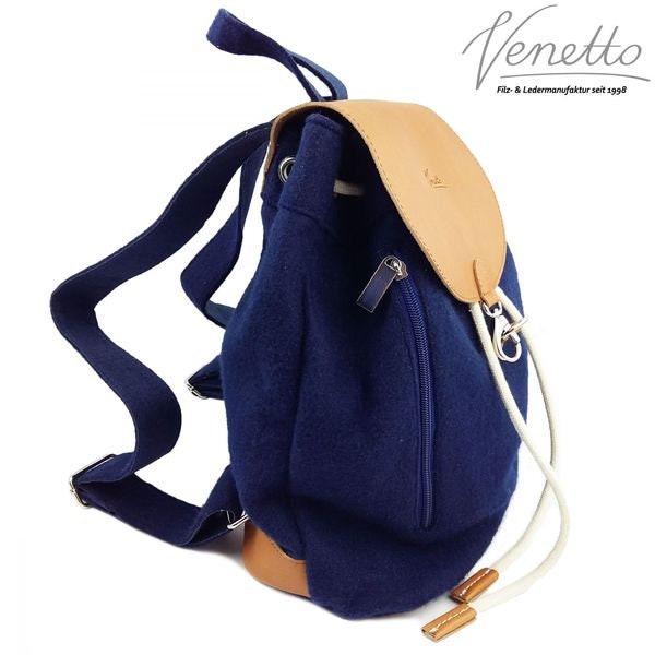 Felt Bag Bag Made of Felt Backpack Leather and Felt Unisex - Etsy Ireland