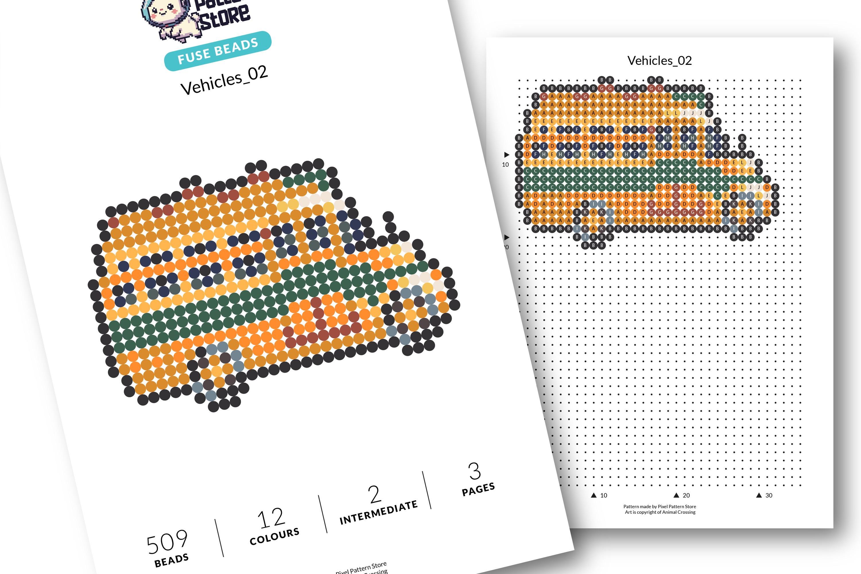 1100+ Patterns | Animal Crossing | New Leaf | Fuse Beads | Perler ...