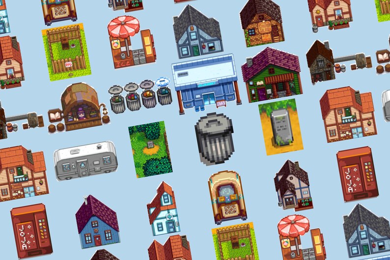 Stardew Valley Art Pack I SVG I Vector I Pngs I Fan Art - Etsy
