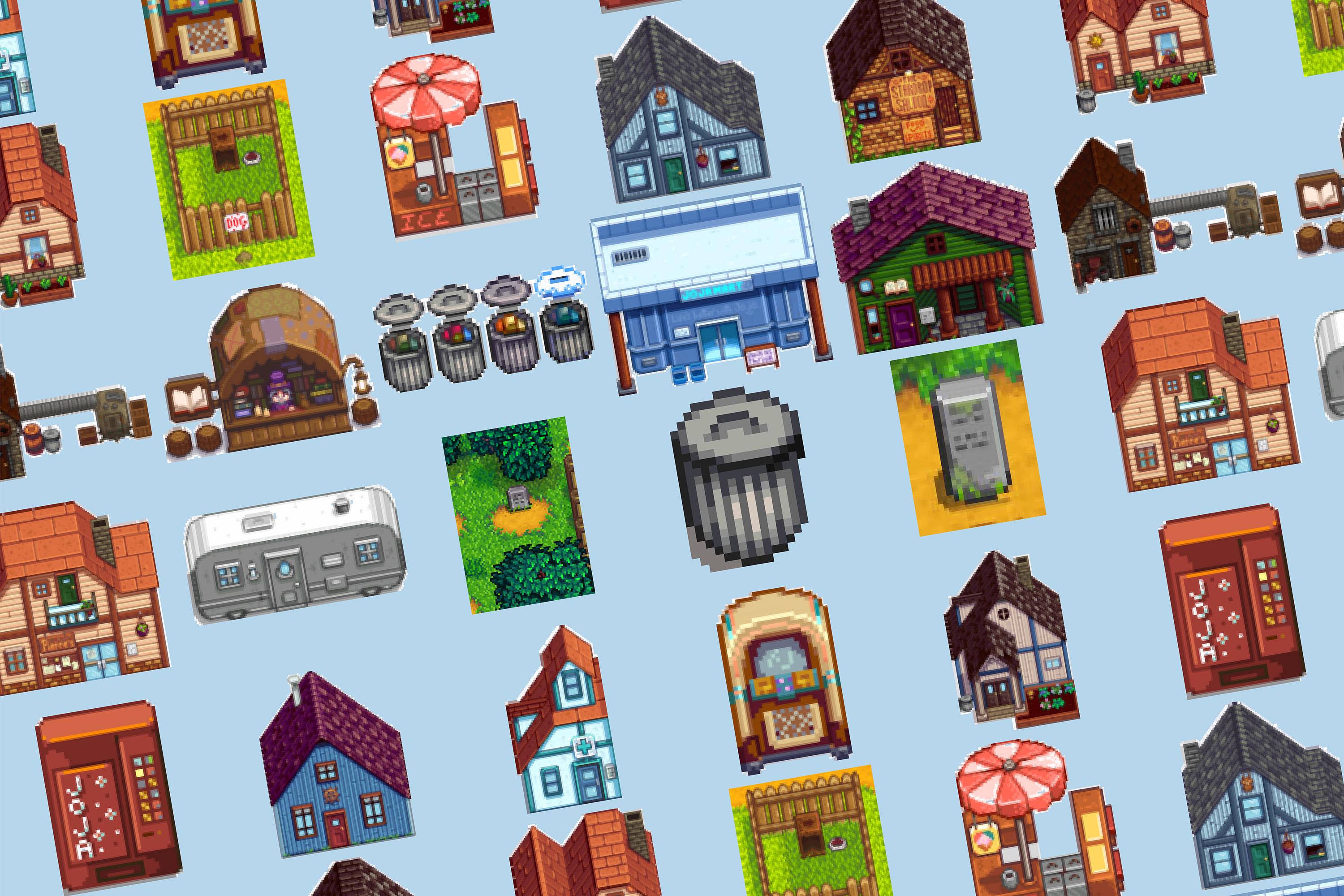 Stardew Valley Art Pack I SVG I Vector I Pngs I Fan Art - Etsy