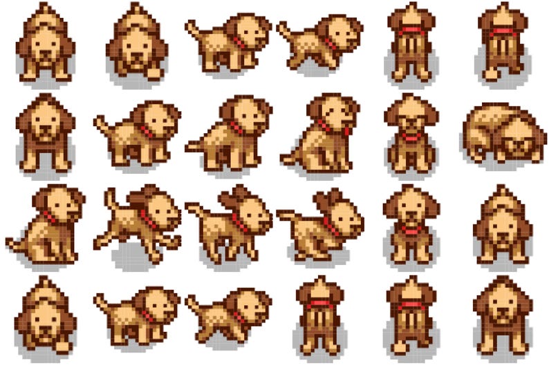 5500+ Stardew Valley-kruissteekpatronen I PDF I Fanart I Digitale ...