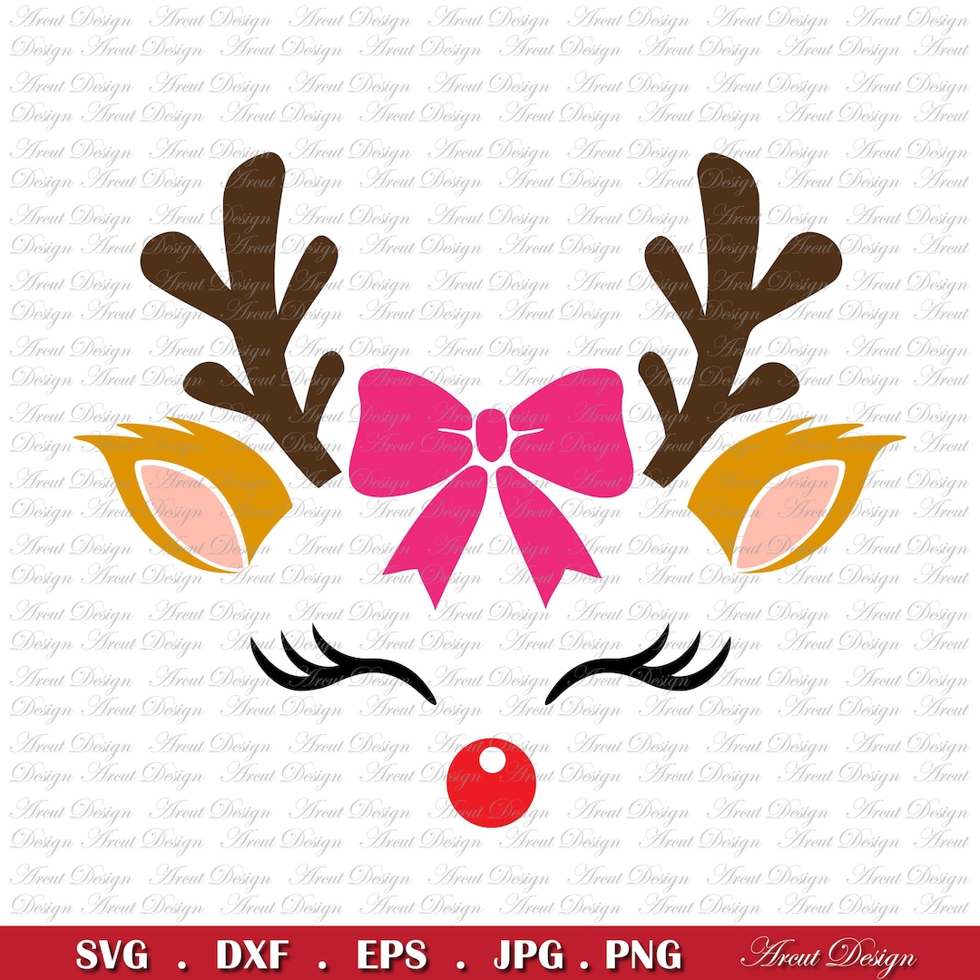 Reno lindo Svg, Navidad Svg, Rudulf Svg, Rudolph Svg, Navidad, Reno Svg ...