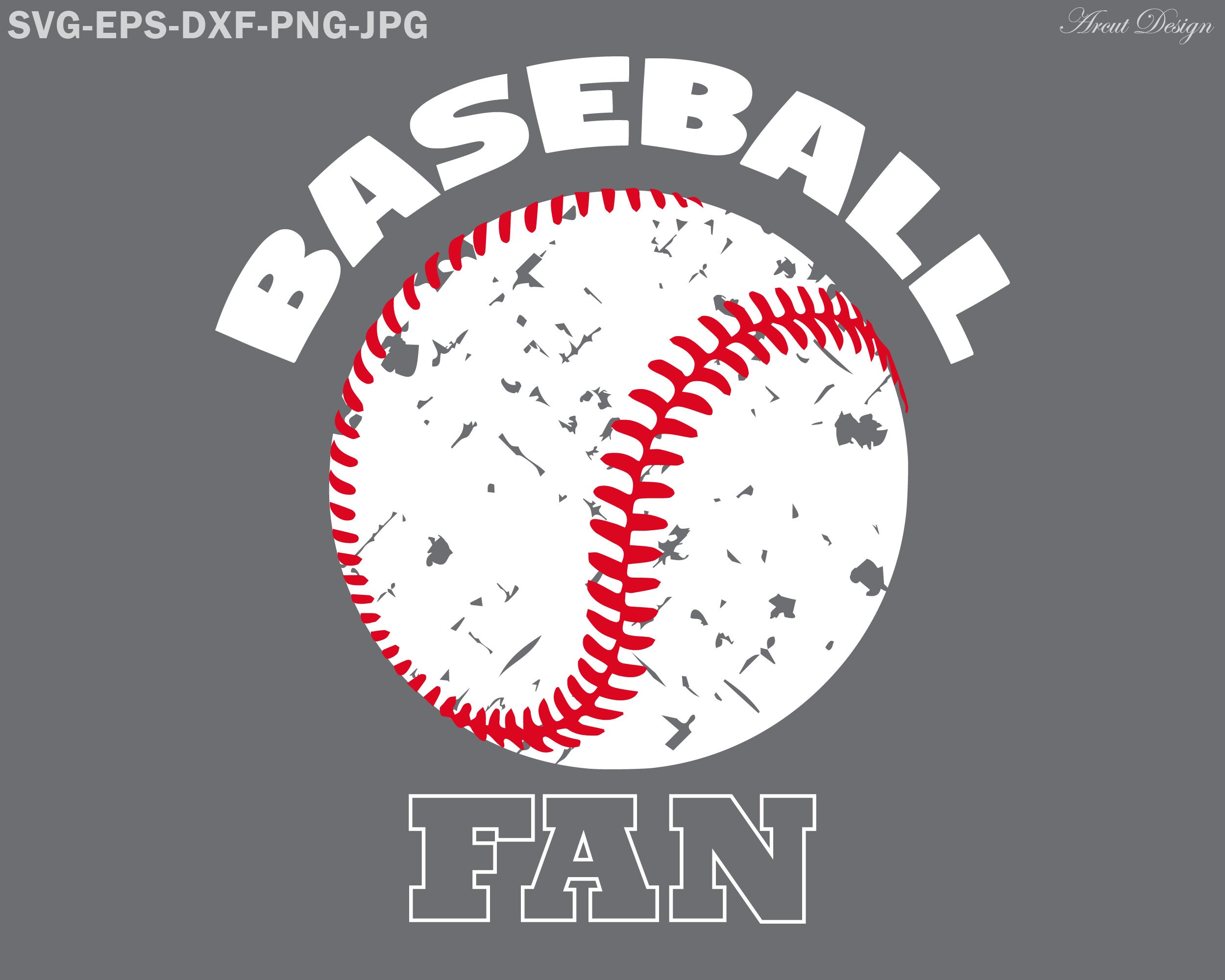 Baseball Fan Svg svg files for cricut baseball svg baseball | Etsy