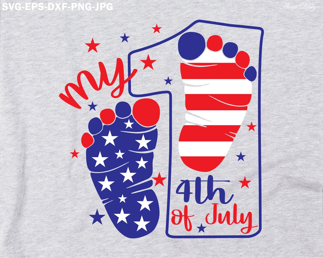My First 4th of July Svg, Independence Day Svg, 4th of July Svg ...