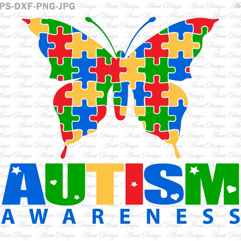 Autism Butterfly - Etsy