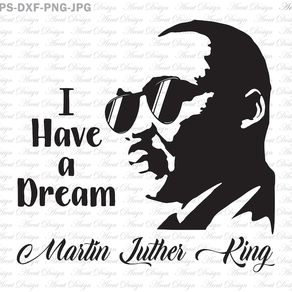 Martin luther king jr rhinestone svg - Etsy Österreich