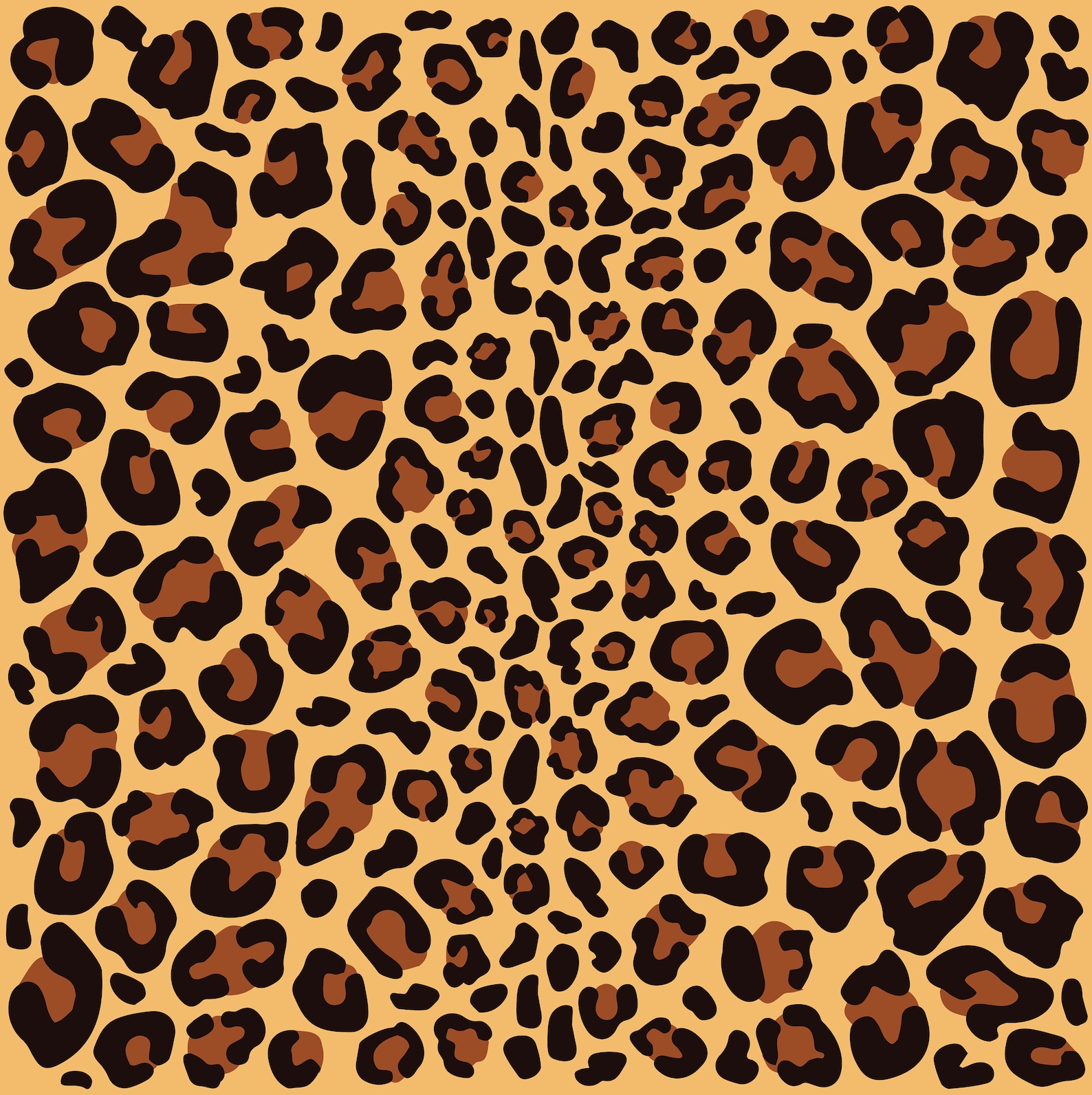 Leopard Print SVG PNG Layered Leopard Print Svg Layered - Etsy