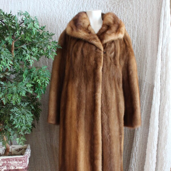 Long Fur Coat - Etsy