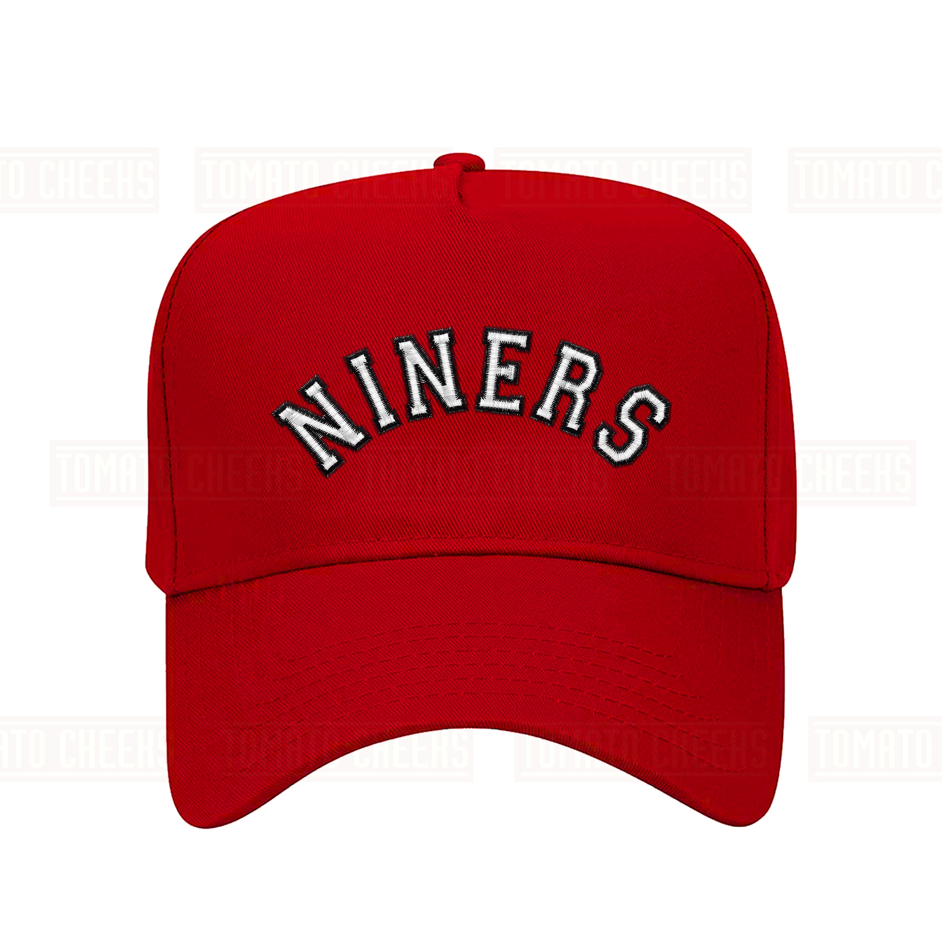 Custom NINERS Hat, San Francisco Personalized Snapback Retro Arched ...