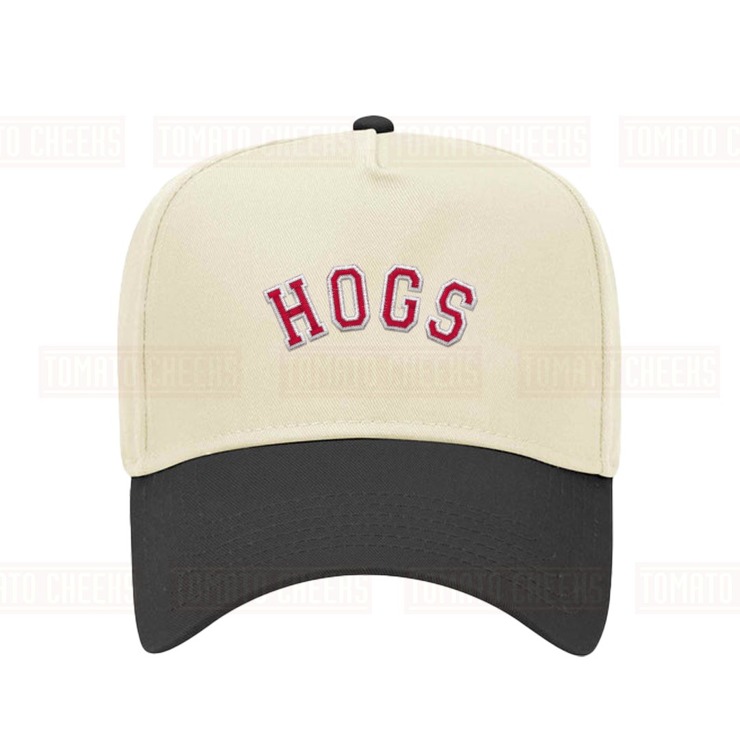 Hogs Two Tone Snapback Hat - Custom Embroidered University Cap - Etsy
