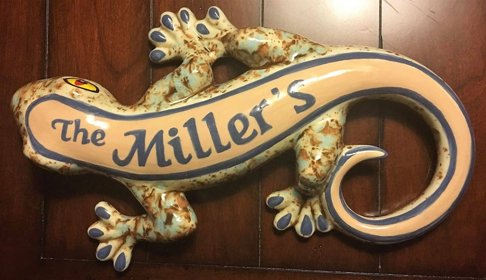 Custom Painted Ceramic Gecko - Etsy