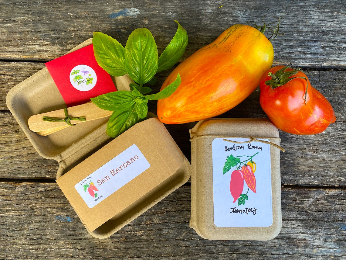 Heirloom Roma Tomato Seed Collection / Six Varieties of | Etsy