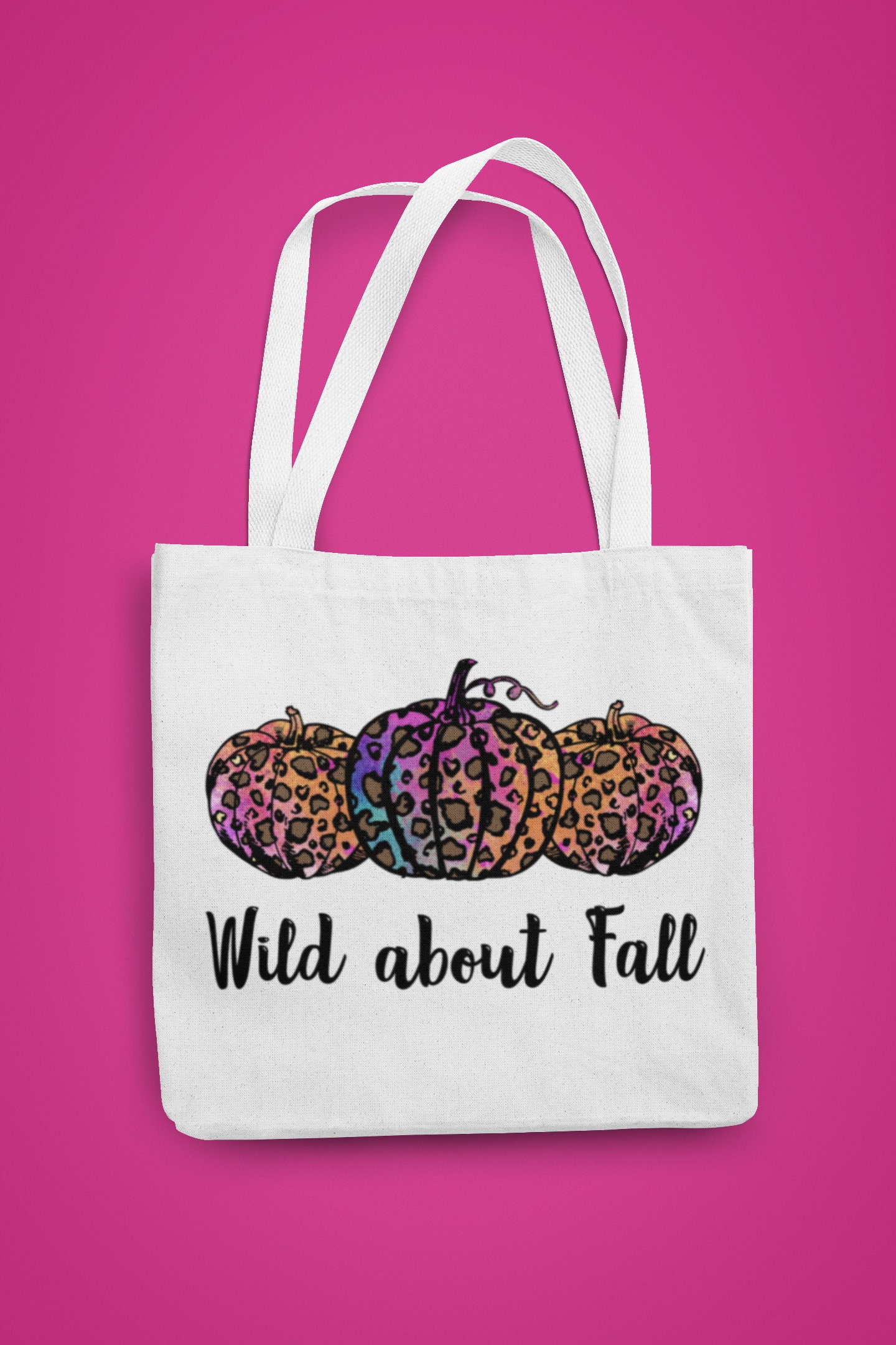 Wild About Fall Colorful Animal Print Pumpkins PNG - Etsy