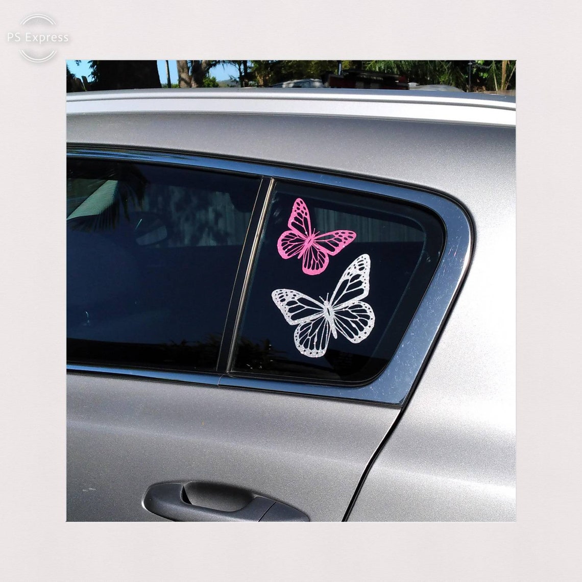 Butterfly Car Decal, Car Sticker, Bling for Your Car,monarch Butterfly ...