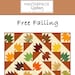 Free Falling Quilt Pattern PDF Download Autumn Fall Quilted Decor - Etsy