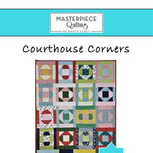 Courthouse Corners Quilt Pattern - PDF Download - Etsy
