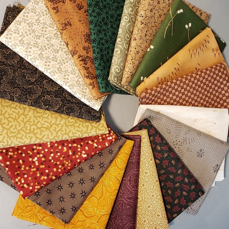 Rustic Autumn Color Quilt - Etsy