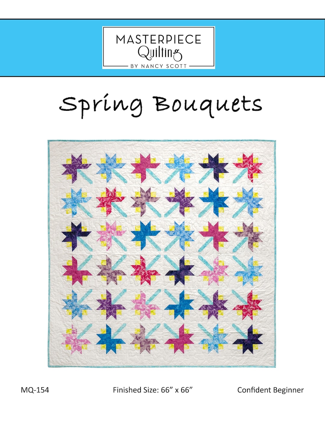 Spring Bouquets Quilt Print Pattern Summer Decor Nap Throw Quilt - Etsy