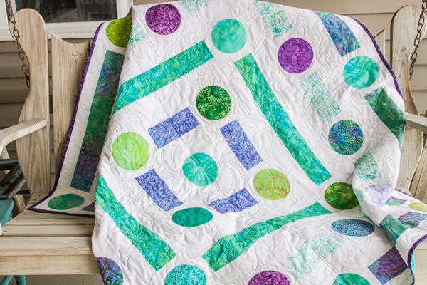 Dots & Dashes Quilt Print Pattern - Etsy