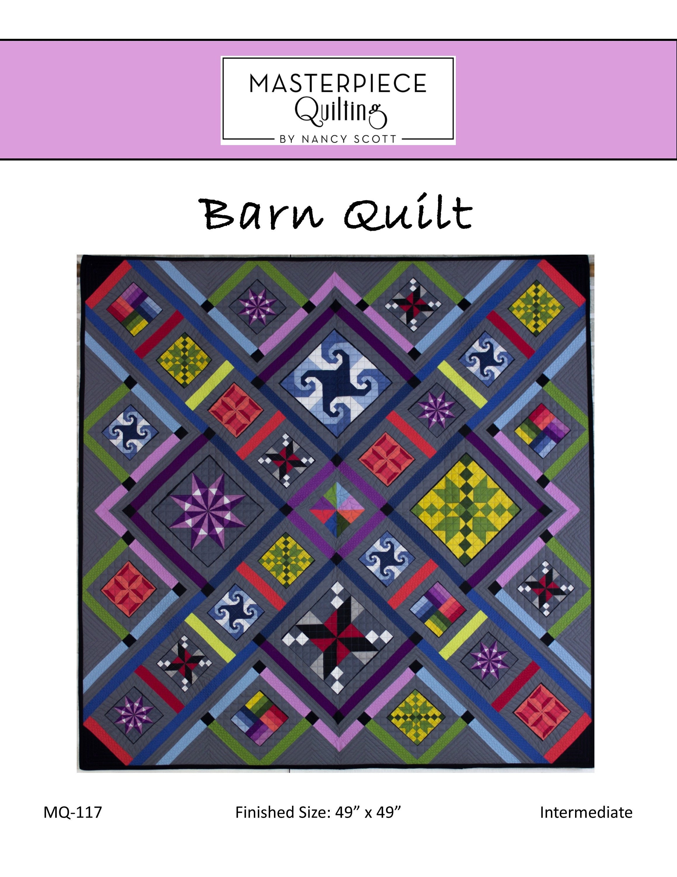 Barn Quilt Pattern - Etsy