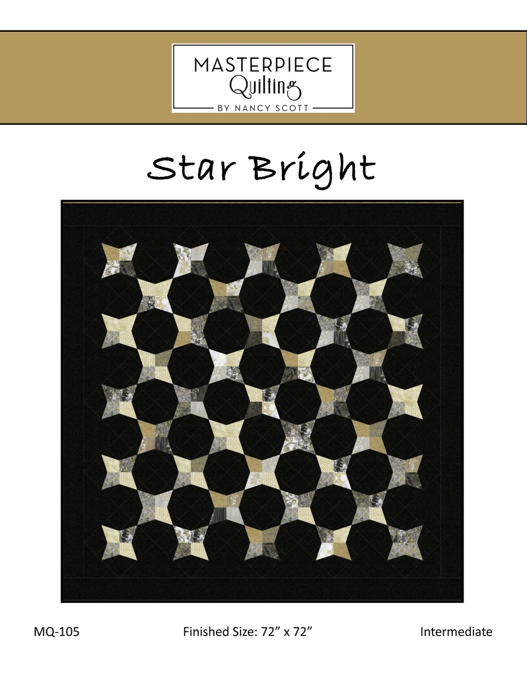 Star Bright Quilt Pattern - PDF Download - Etsy