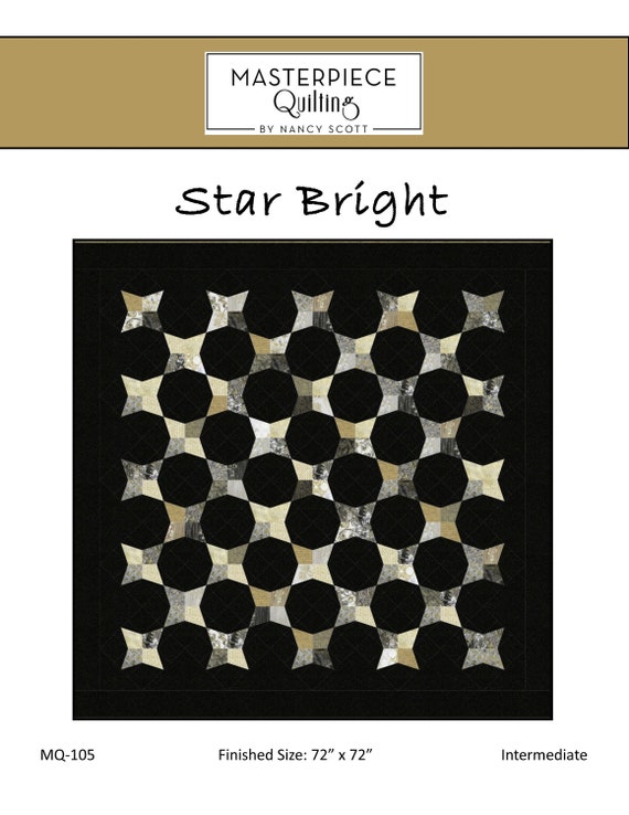Star Bright Quilt Pattern PDF Download | Etsy