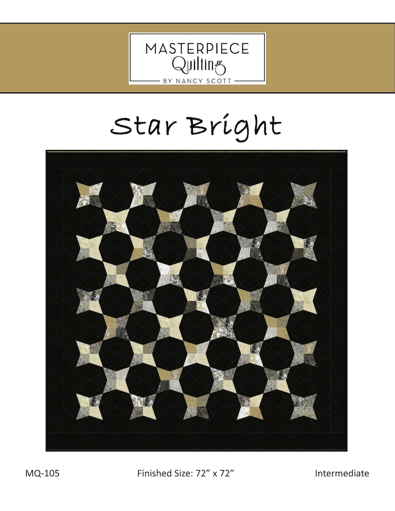 Star Bright Quilt Pattern PDF Download - Etsy