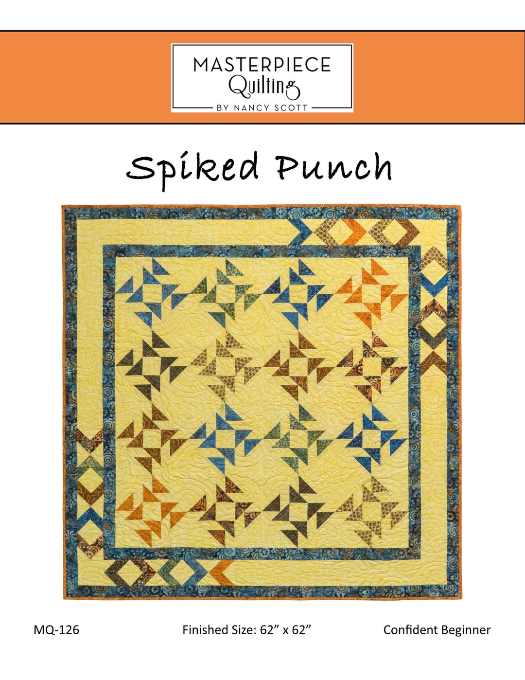 Spiked Punch Quilt Pattern - PDF Digital Download - Etsy